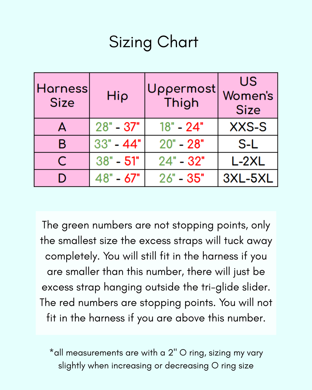 Sizing – Silicone Slinger